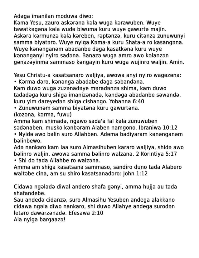 Kanuri Gospel Tract - ONLY JESUS CHRIST SAVES.pdf