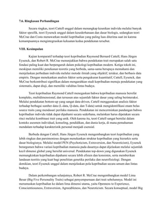 Perbedaan Teori Kepribadian Raymond B. Cattell, Hans Jürgen Eysenck ...