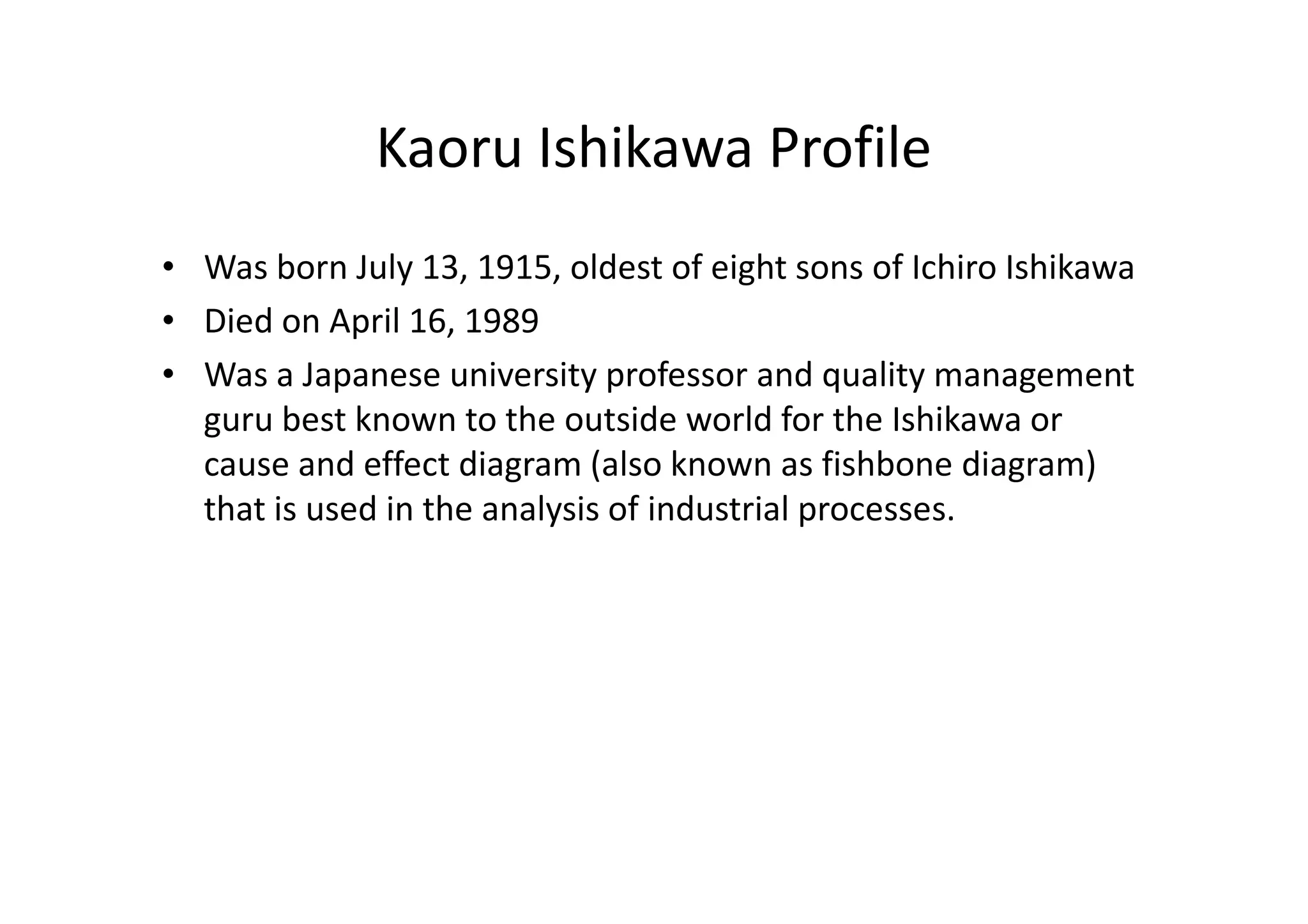 Kaoru Ishikawa | PDF