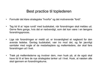 Kapitel 14: Kommunikation i forandringsprocesser | PPTX