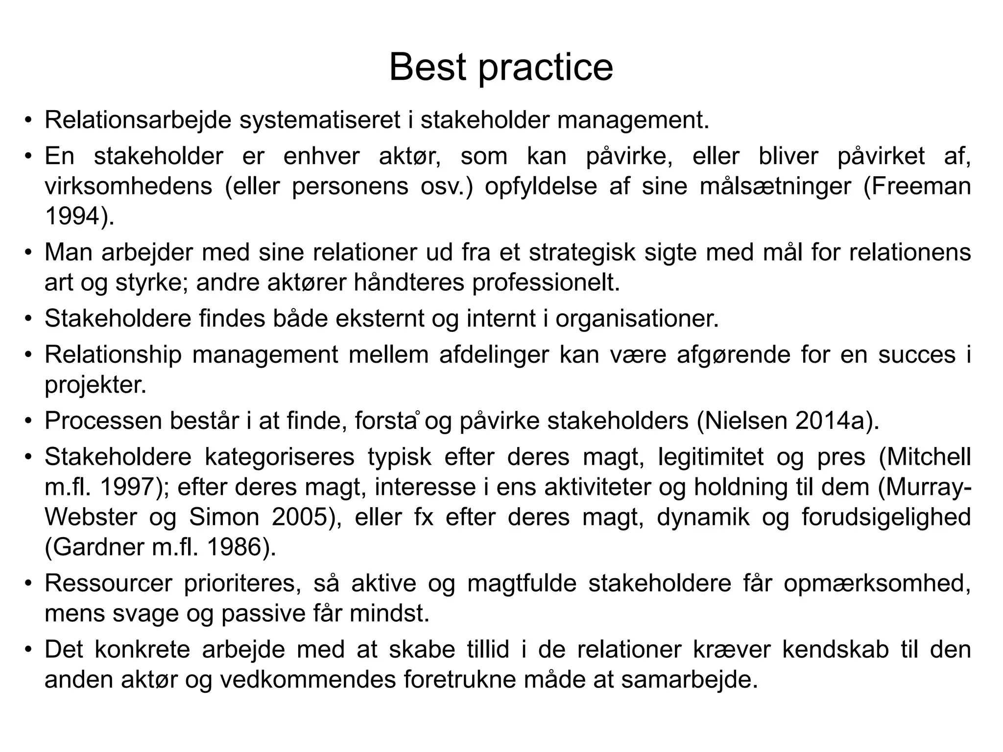 Kapitel 15: Tillid i relationer | PPTX