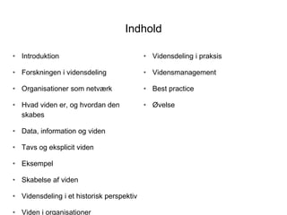 Kapitel 18: Viden i netværk | PPTX