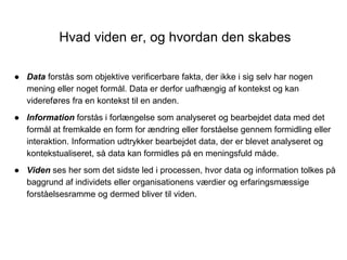 Kapitel 18: Viden i netværk | PPT
