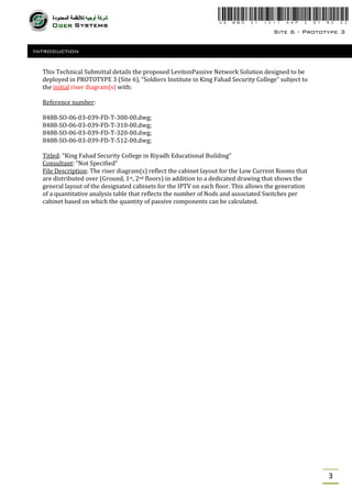 Technical Proposal - Structured Cabling | PDF