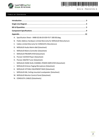 Technical Proposal - Public Address | PDF