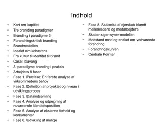 Kapitel 20: Ledelsesrådgivning og indre branding | PPTX