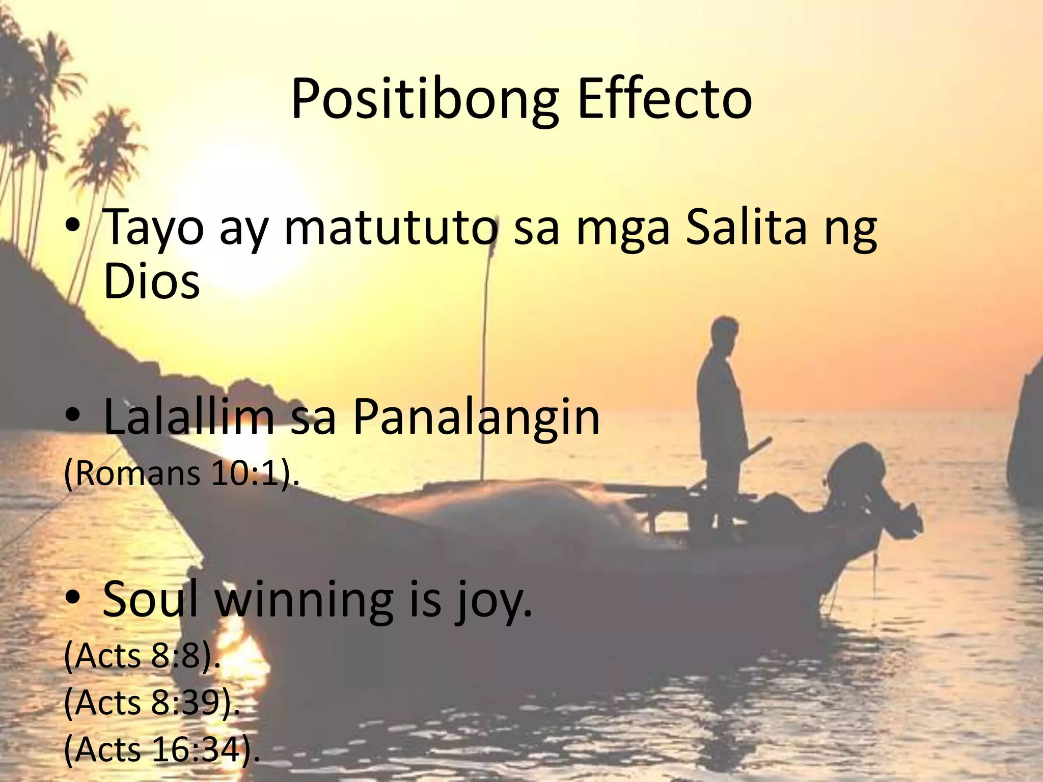 Kapag ang mangingisda ay hindi nangingisda | PPTX