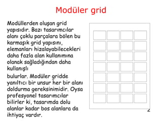 Kapaklar ve grid sistemi | PPT