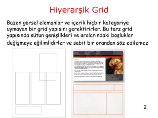Kapaklar ve grid sistemi | PPT