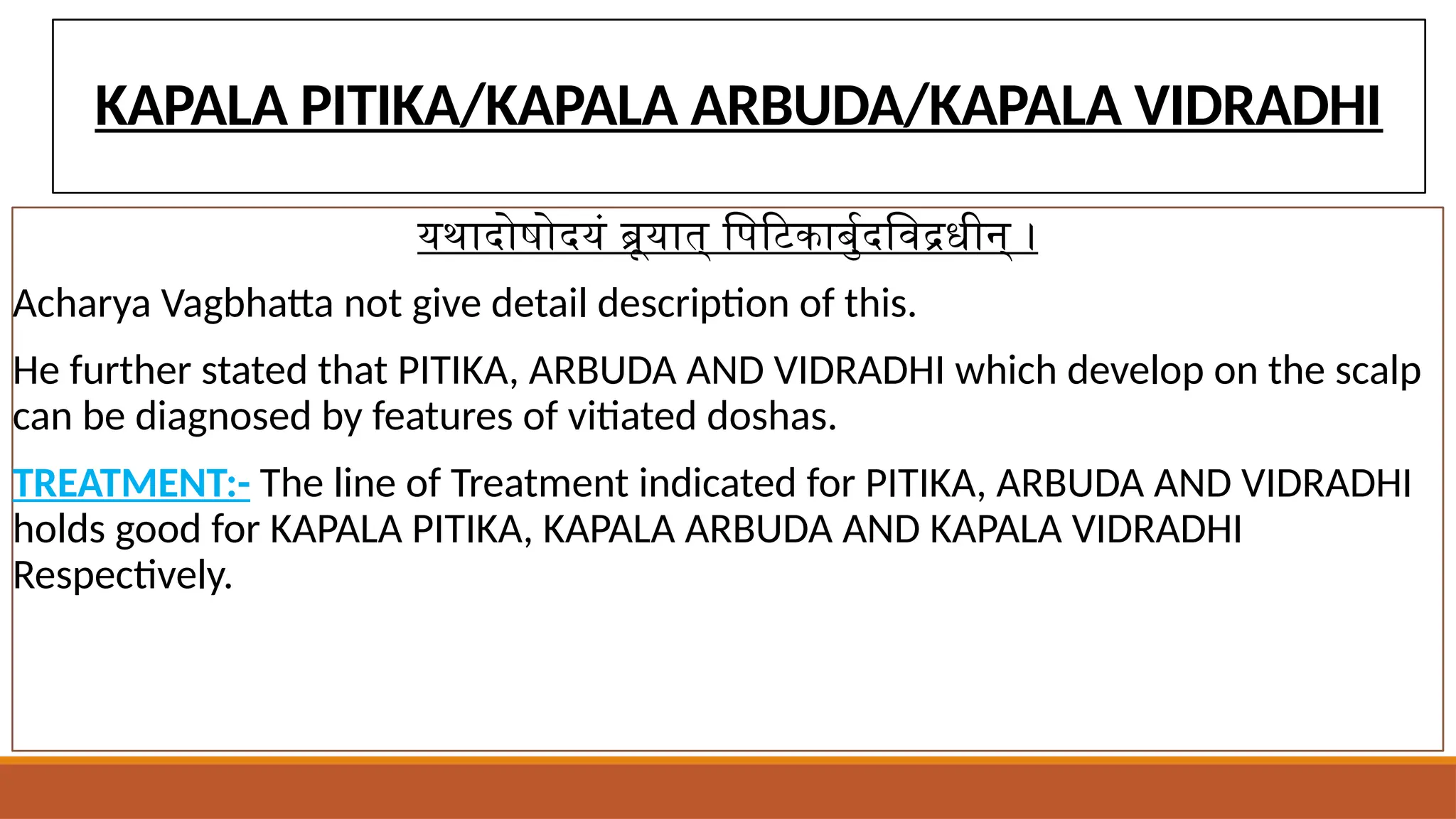 kapalagata roga WITH MODERN CORELATION WITH TREATMENT | PPTX