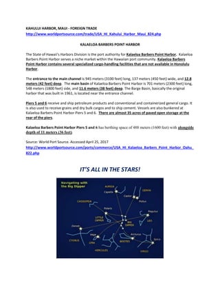 Kapalama Container Terminal - A Perspecive from the Stars | PDF ...