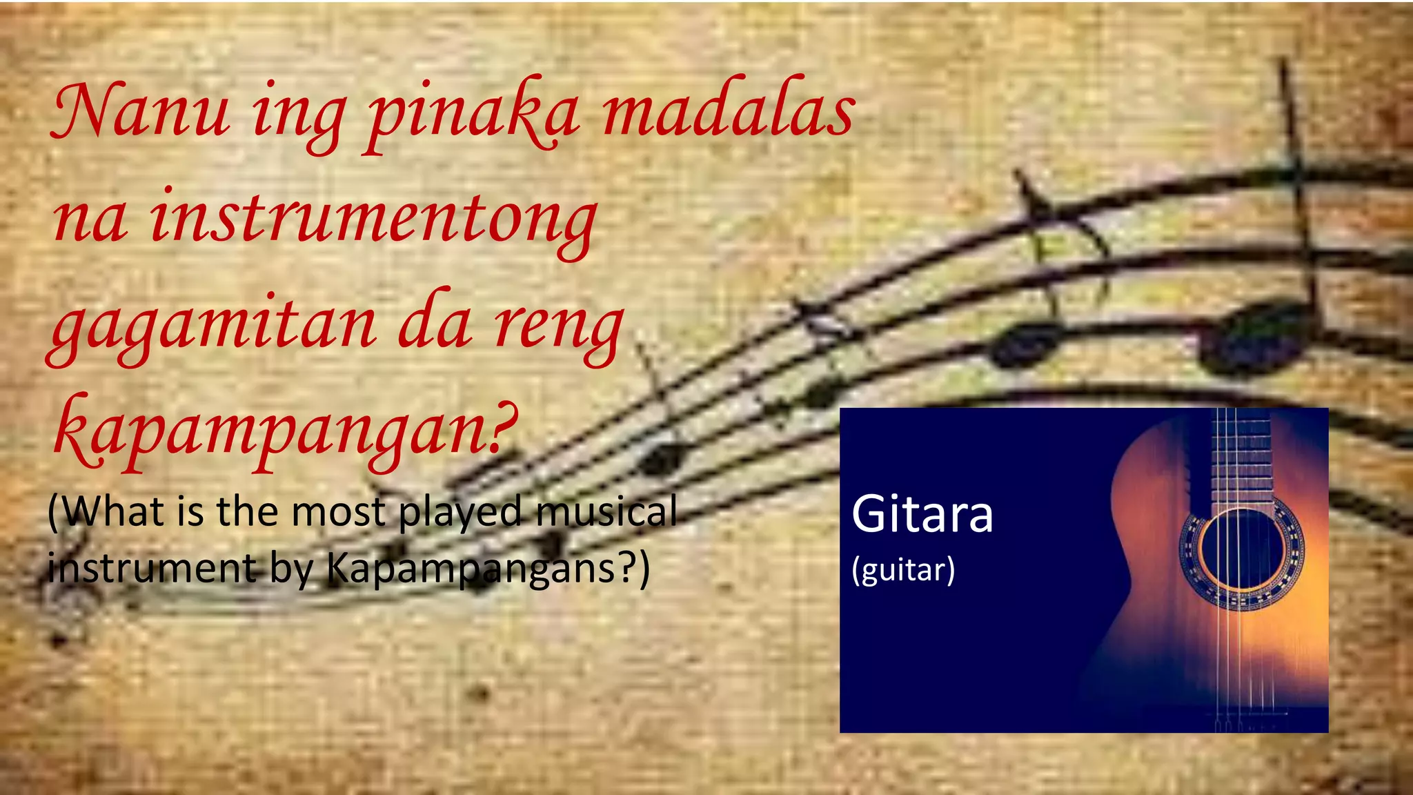 kapampangan ppt | PPTX