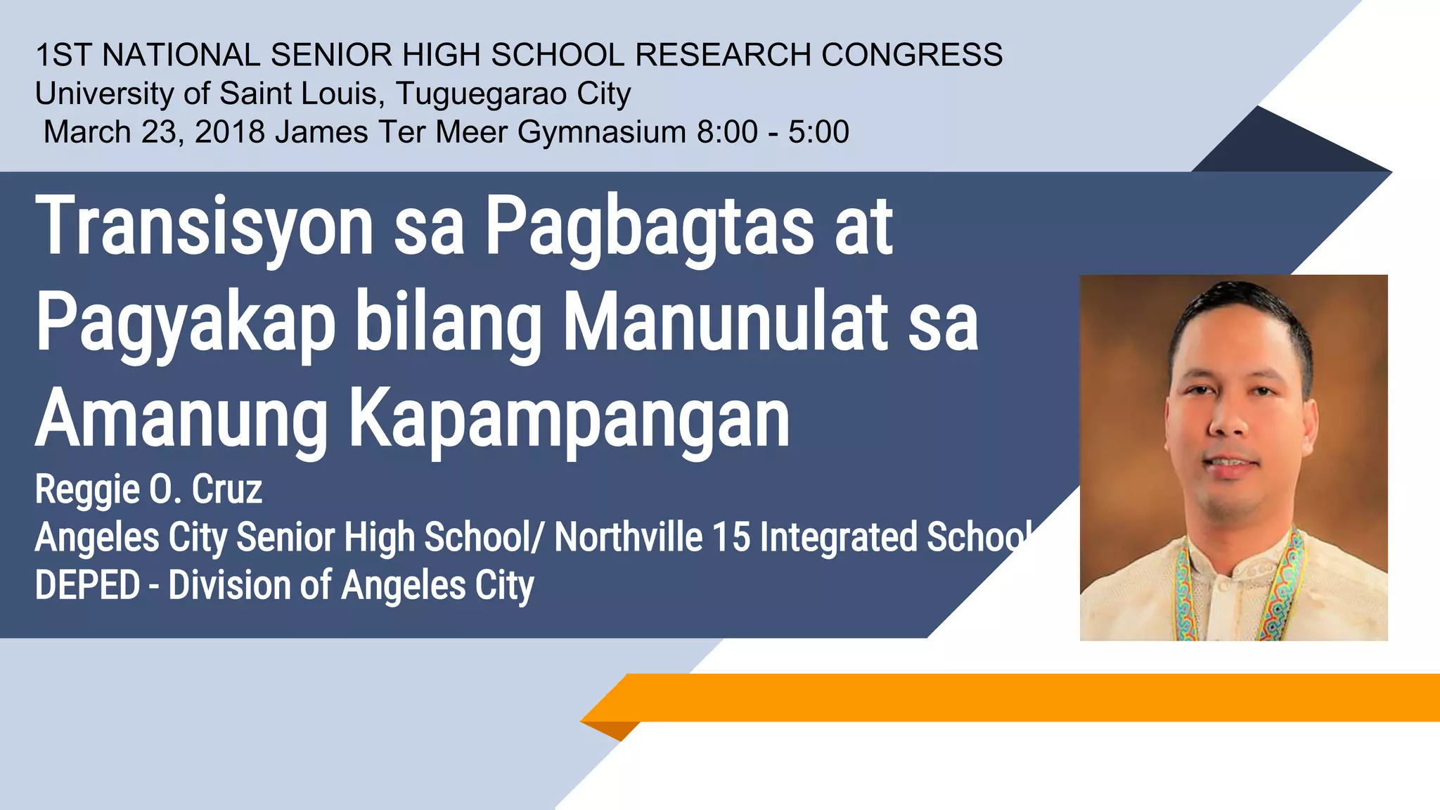 Transisyon sa Pagbagtas at Pagyakap Bilang Manunulat sa Amanung ...