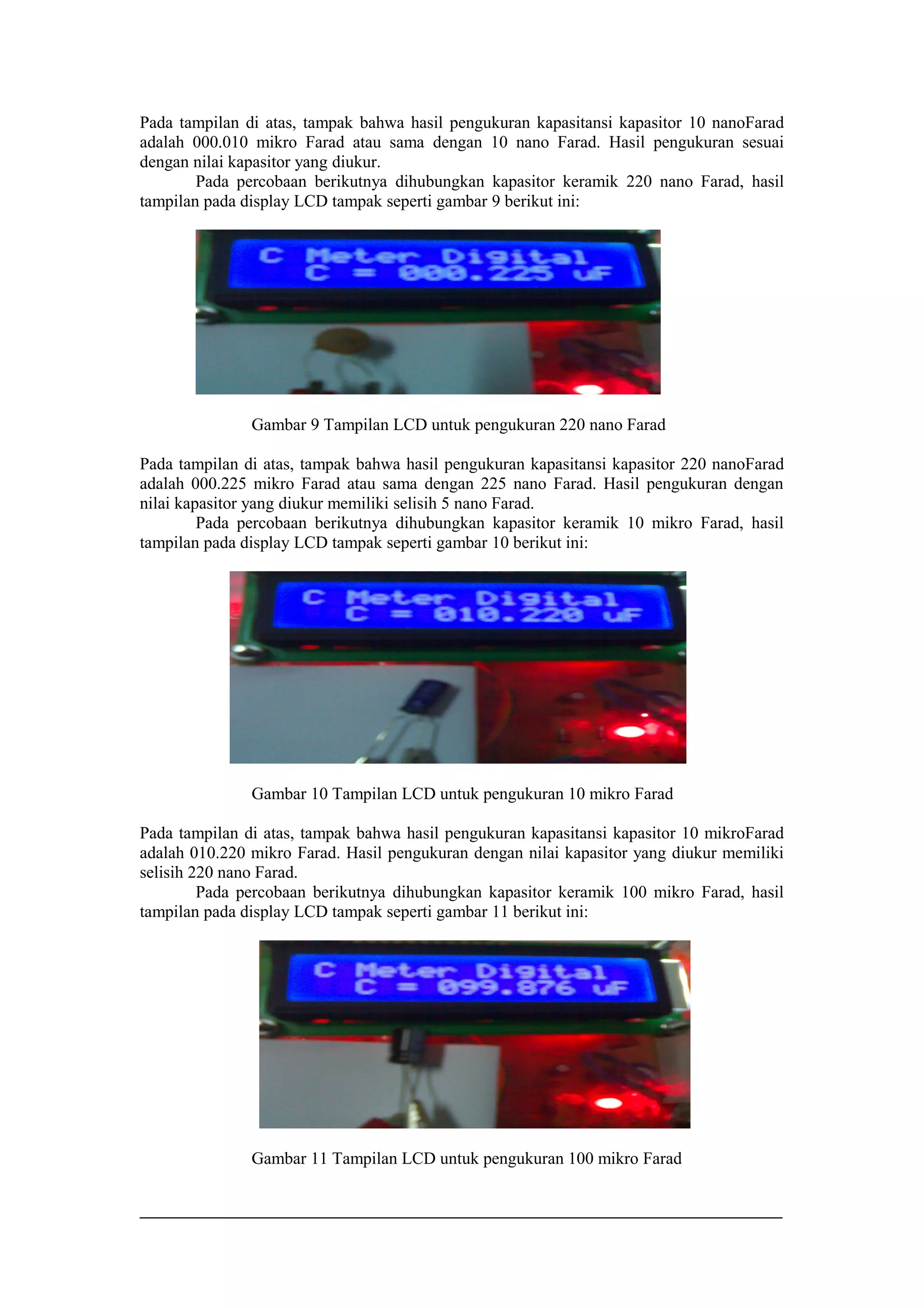 Kapasitansi meter digital menggunakan metode pembandingan frekuensi berbasis mikrokontroler at89 ...