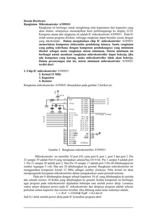 Kapasitansi meter digital menggunakan metode pembandingan frekuensi berbasis mikrokontroler at89 ...