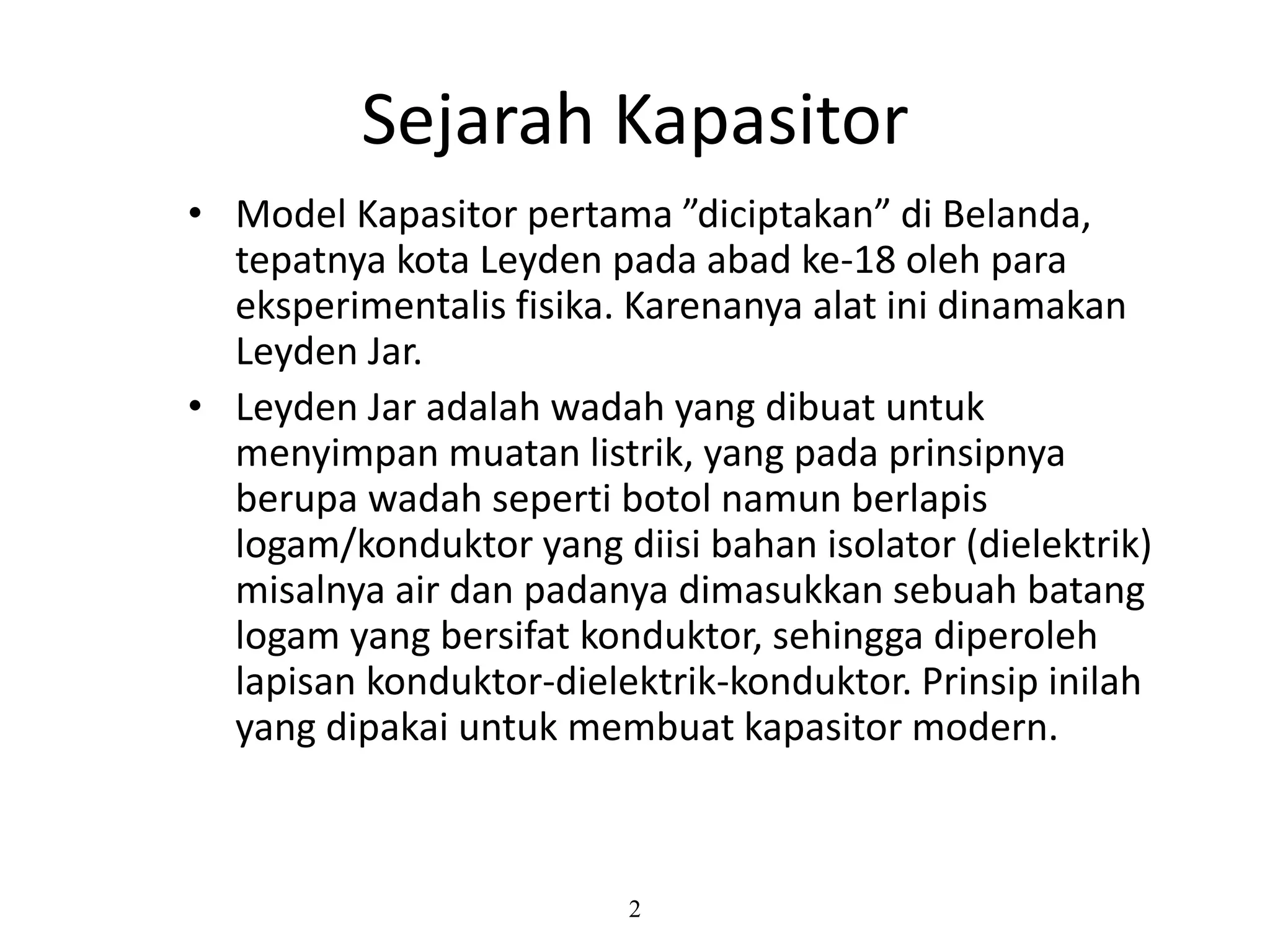 Kapasitor | PPT