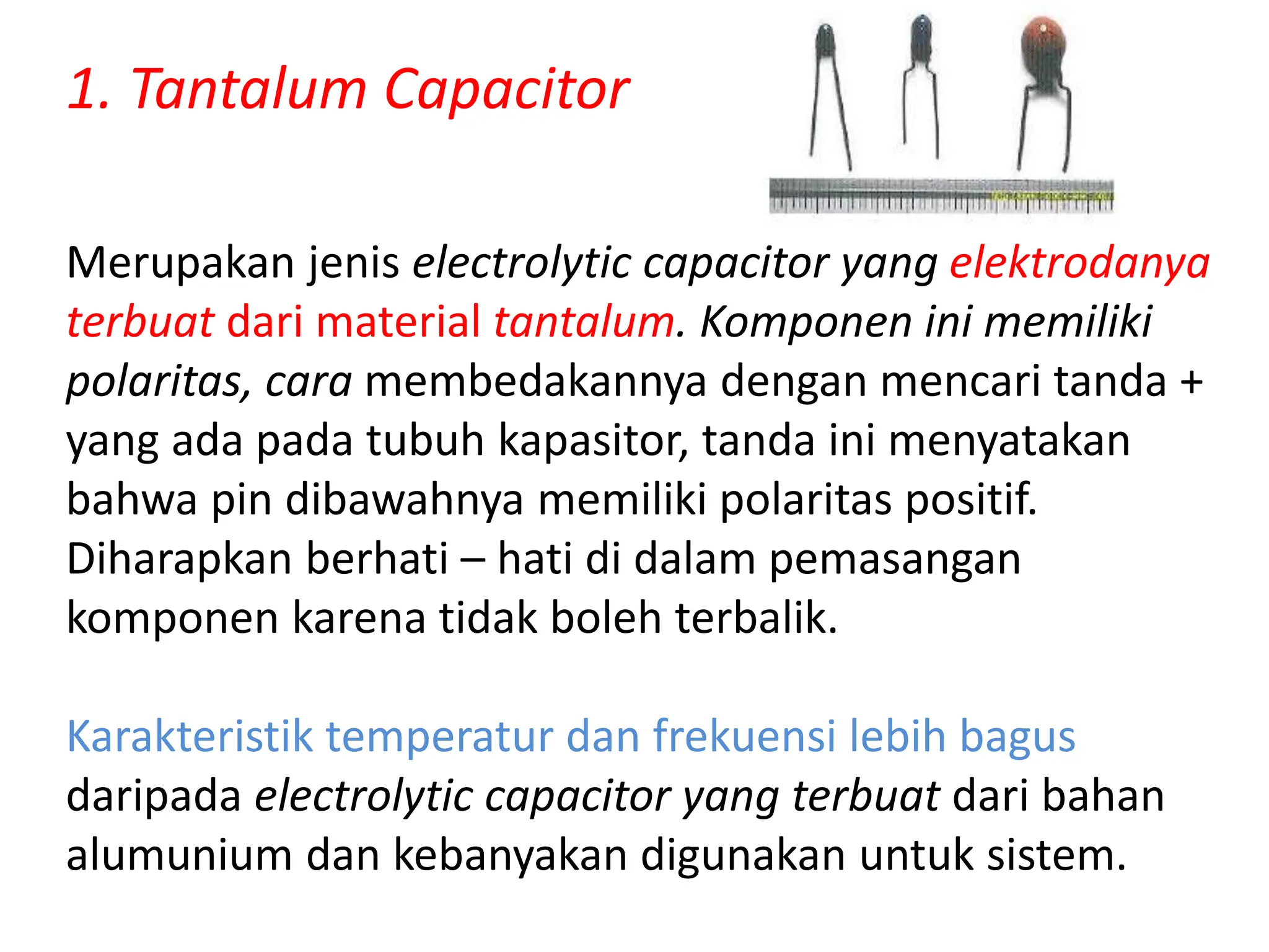 Kapasitor pengertian, teori penjelasan dan rumus | PPT