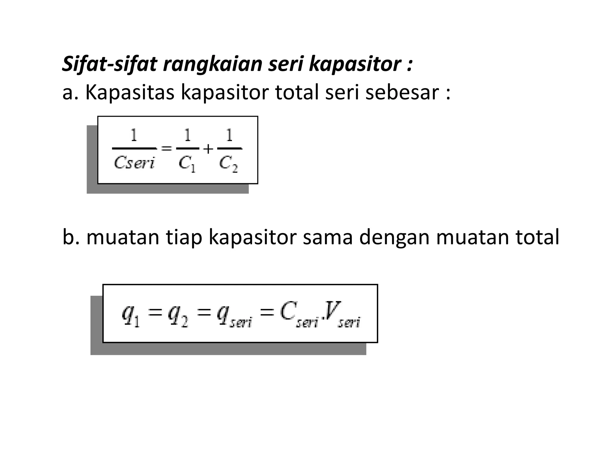 Kapasitor pengertian, teori penjelasan dan rumus | PPT