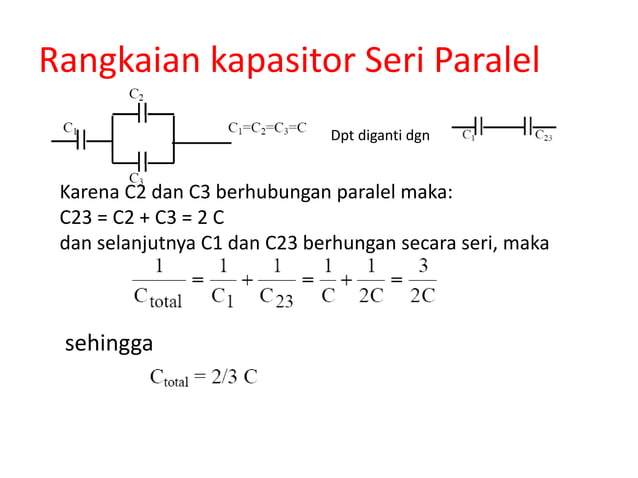 Kapasitor pengertian, teori penjelasan dan rumus | PPT