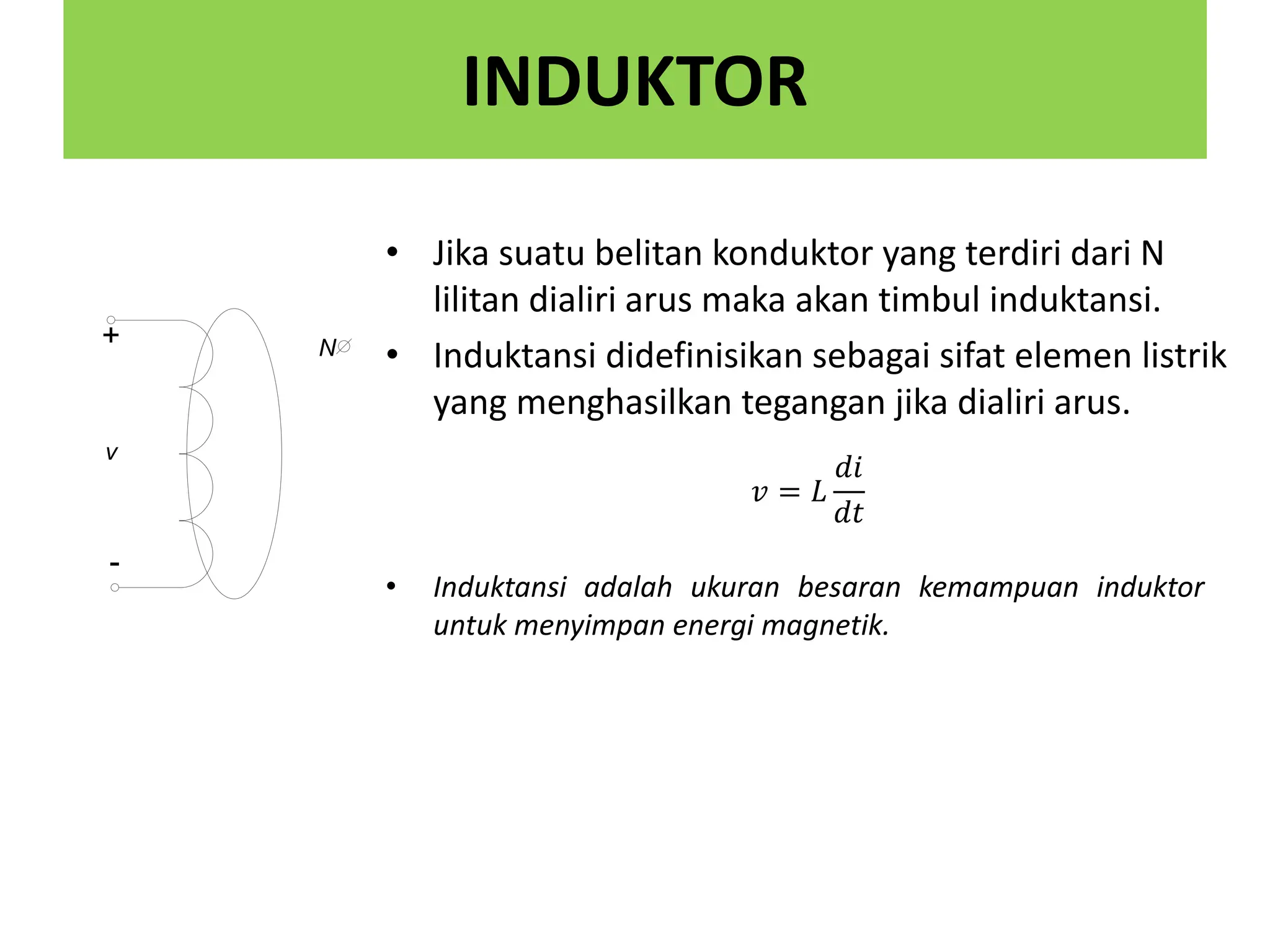 KAPASITOR DAN INDUKTOR.pptshshhshsbddhbsx | PPTX