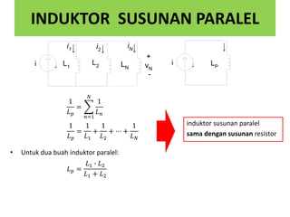 KAPASITOR DAN INDUKTOR.pptshshhshsbddhbsx | PPTX