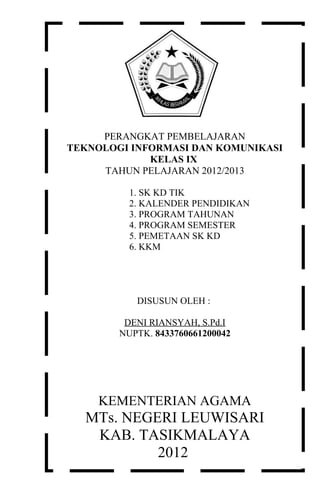 Kaper perangkat pembelajaran | PDF