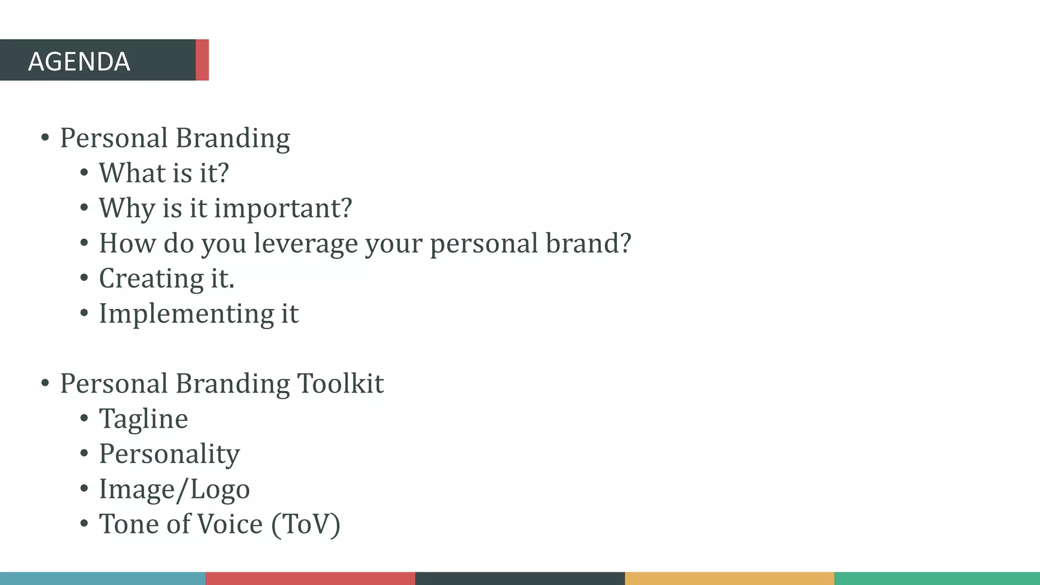 Personal Branding 101 | PDF
