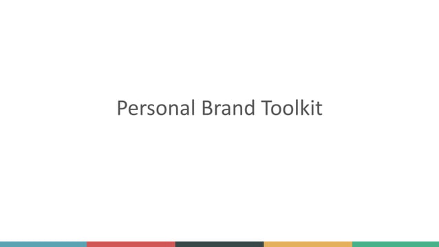 Personal Branding 101 | PDF