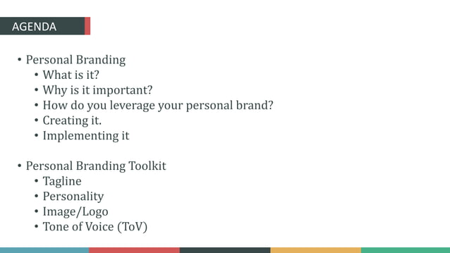 Personal Branding 101 | PDF