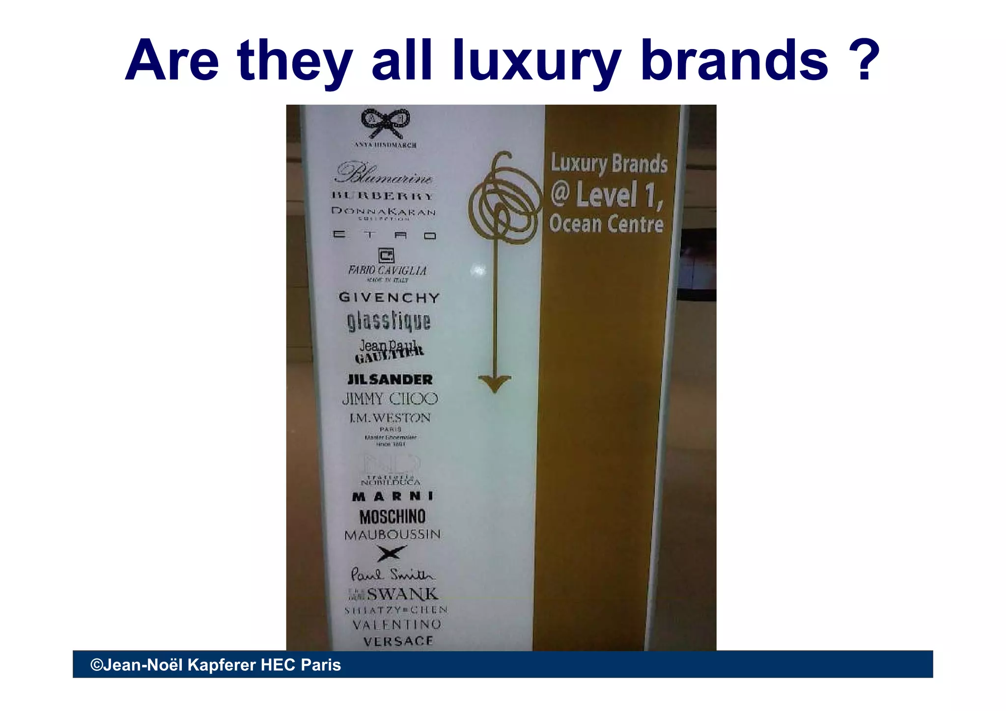 The Luxury Strategy. Break the Rules of Marketing to Build Luxury ...