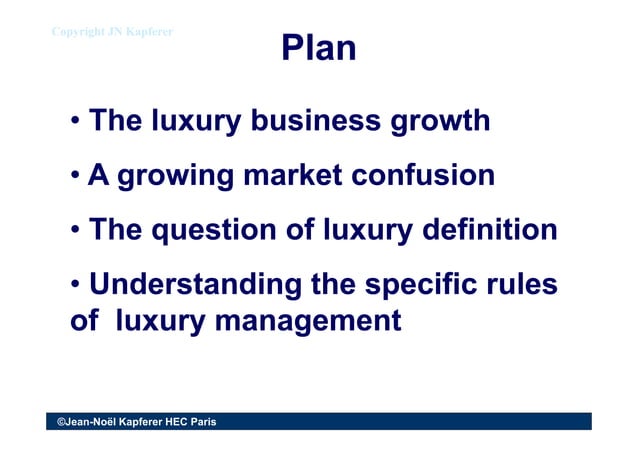 The Luxury Strategy Break The Rules Of Marketing To Build Luxury