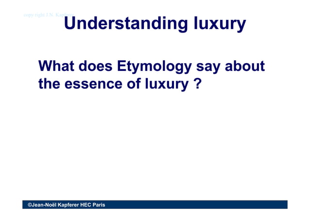 The Luxury Strategy Break The Rules Of Marketing To Build Luxury Brands