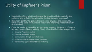 Kapferer's Brand Identity Prism for LIC and Fair & Lovley | PPTX