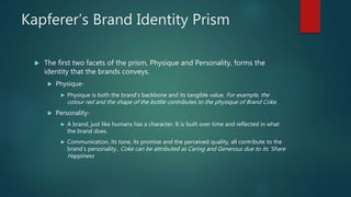 Kapferer's Brand Identity Prism for LIC and Fair & Lovley | PPTX