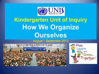 KAP How We Organise Ourselves 12 13 | PPTX