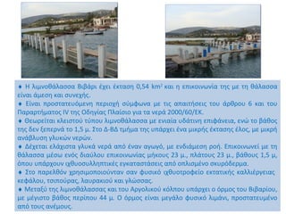 Περιβαλλοντική επισκόπηση του όρμου και της λιμνοθάλασσας Βιβαρίου ...