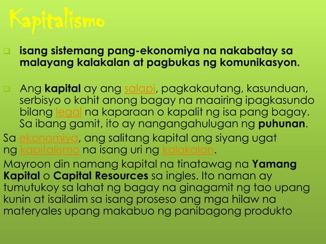Kapital | PPTX