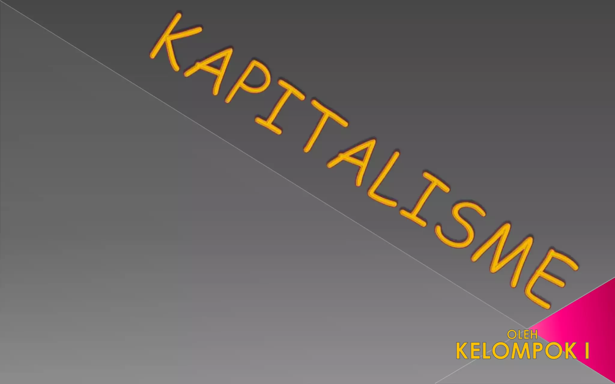 Kapitalisme | PPTX