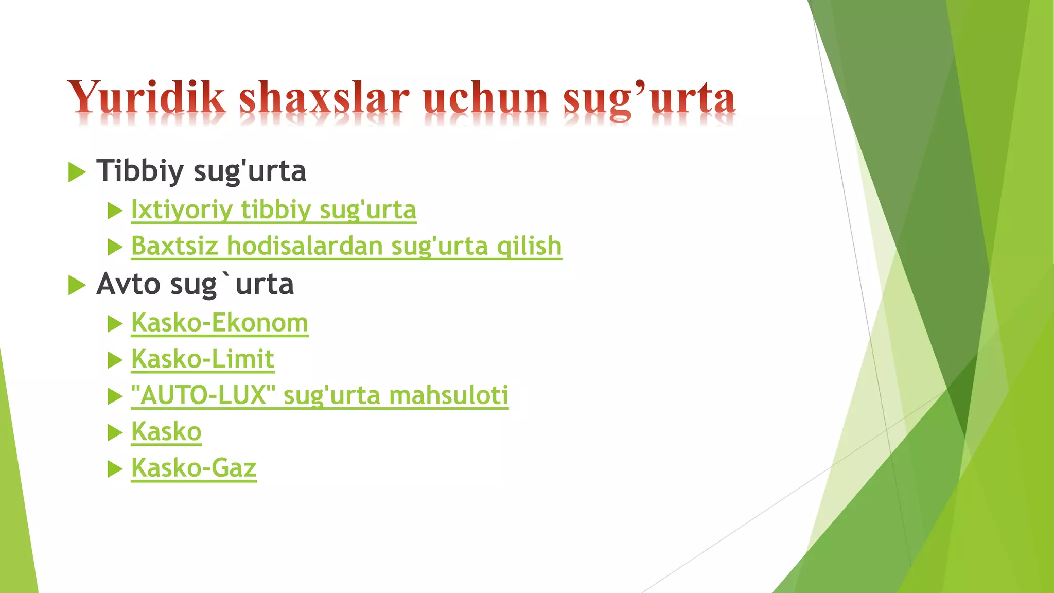 Kapital sug’urta. Murodullo Turdiyev.pptx