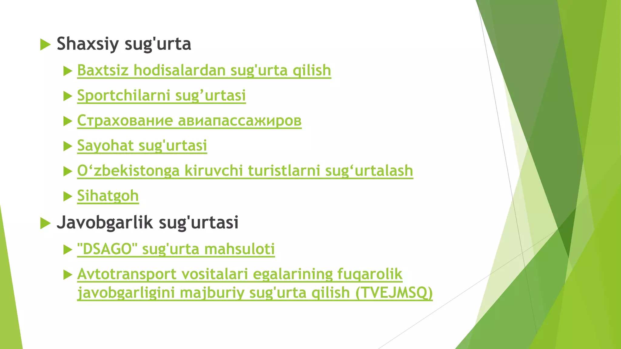 Kapital sug’urta. Murodullo Turdiyev.pptx