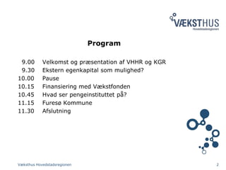 Kapital til vækst - Klaus Bo Rasmussen | PDF
