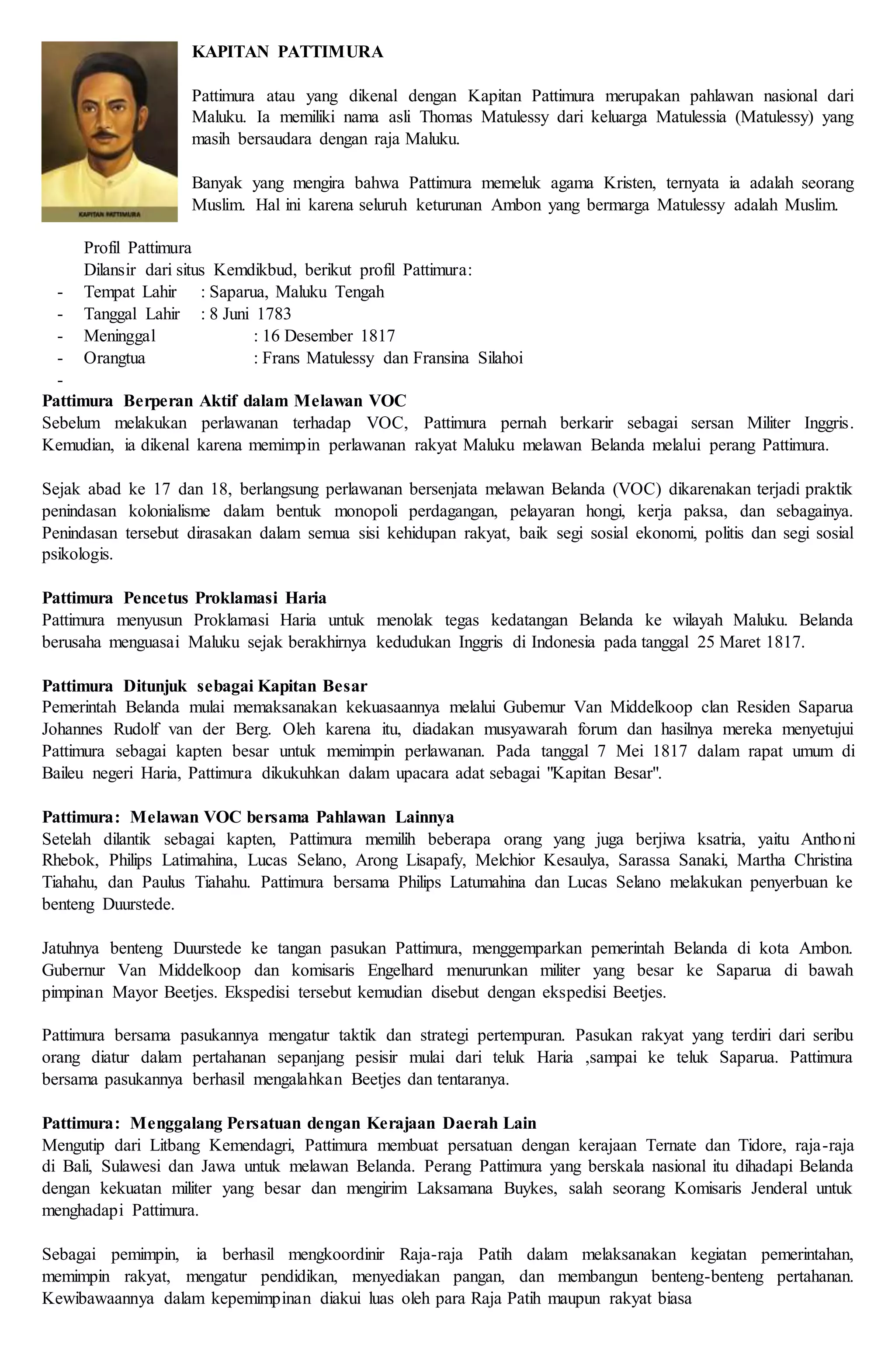 KAPITAN PATTIMURA - Salin.doc