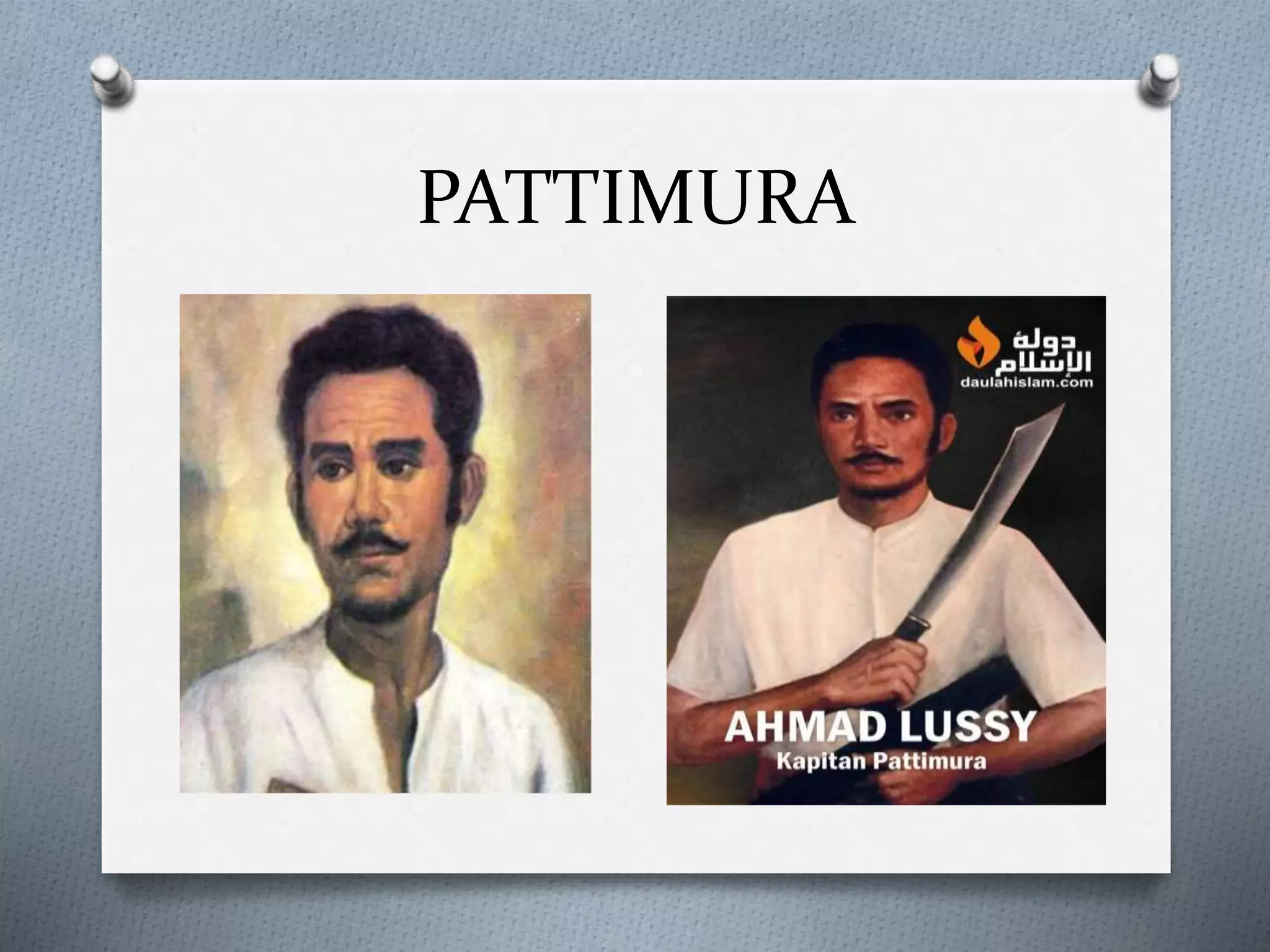 Kapitan Pattimura_SMAN 1 Kejayan | PPTX