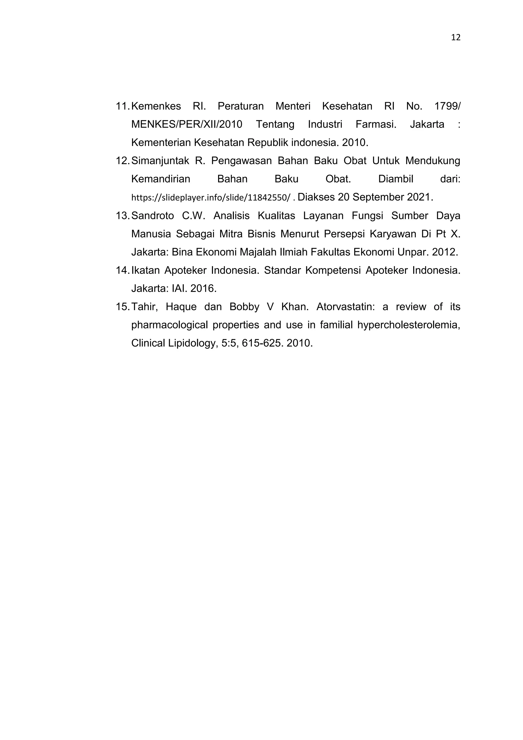 Kapita Selekta Apoteker - Kompetensi Apoteker Sebagai Pendukung ...