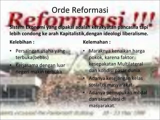 Sistem Ekonomi Indonesia (Indonesia Economic system)) | PPT