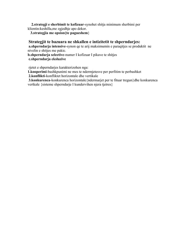 Rrjeti i shperndarjes ( marketing ) | PDF