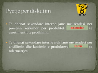 Kapitulli 6 te dhenat sekondare | PPT