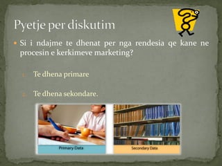 Kapitulli 6 te dhenat sekondare | PPT