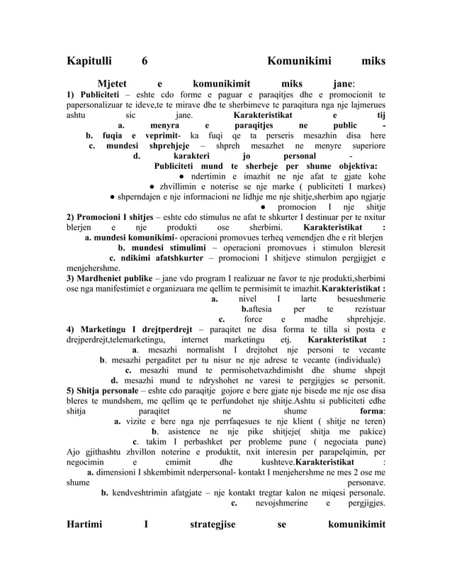 Komunikimi miks ( marketing ) | PDF