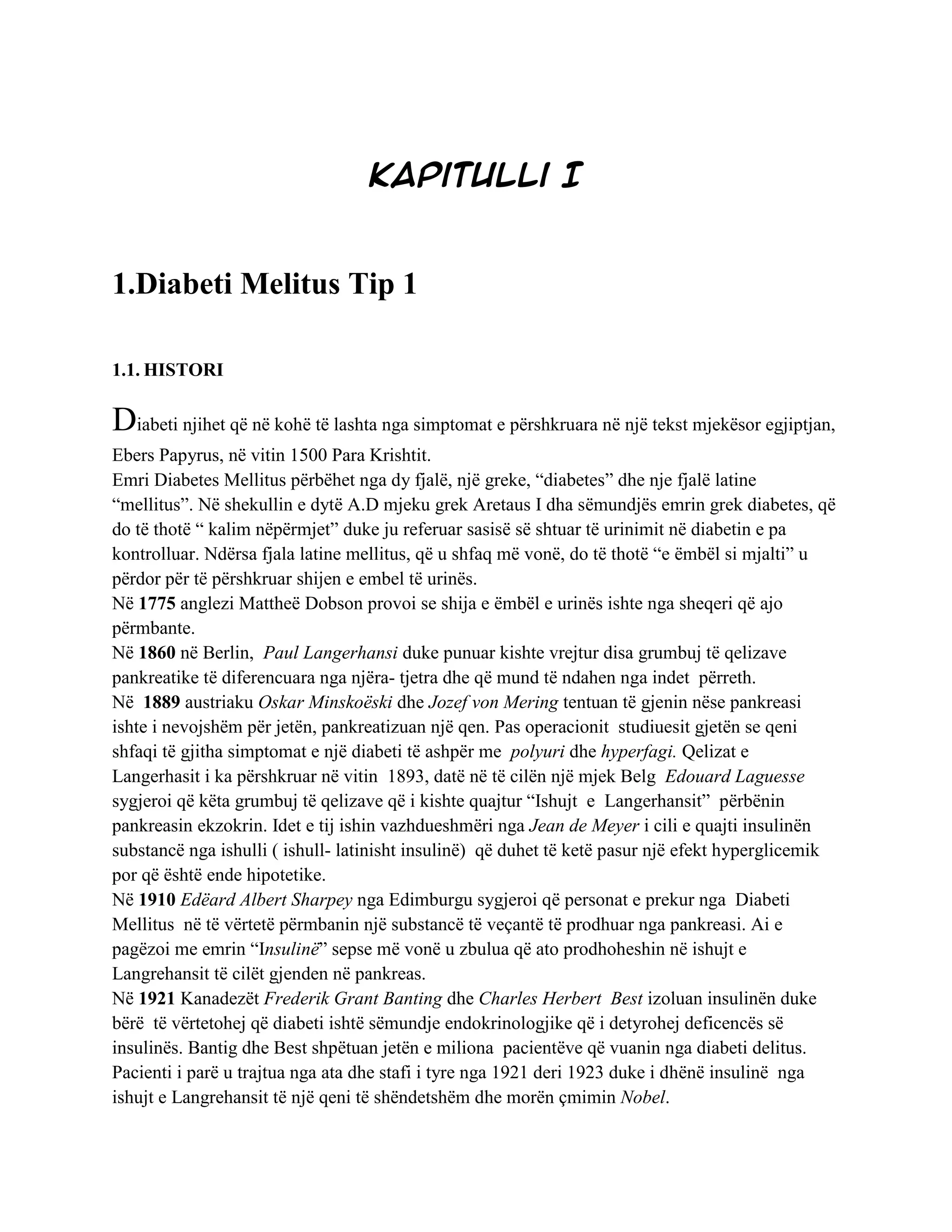Kapitulli i diabeti | DOCX